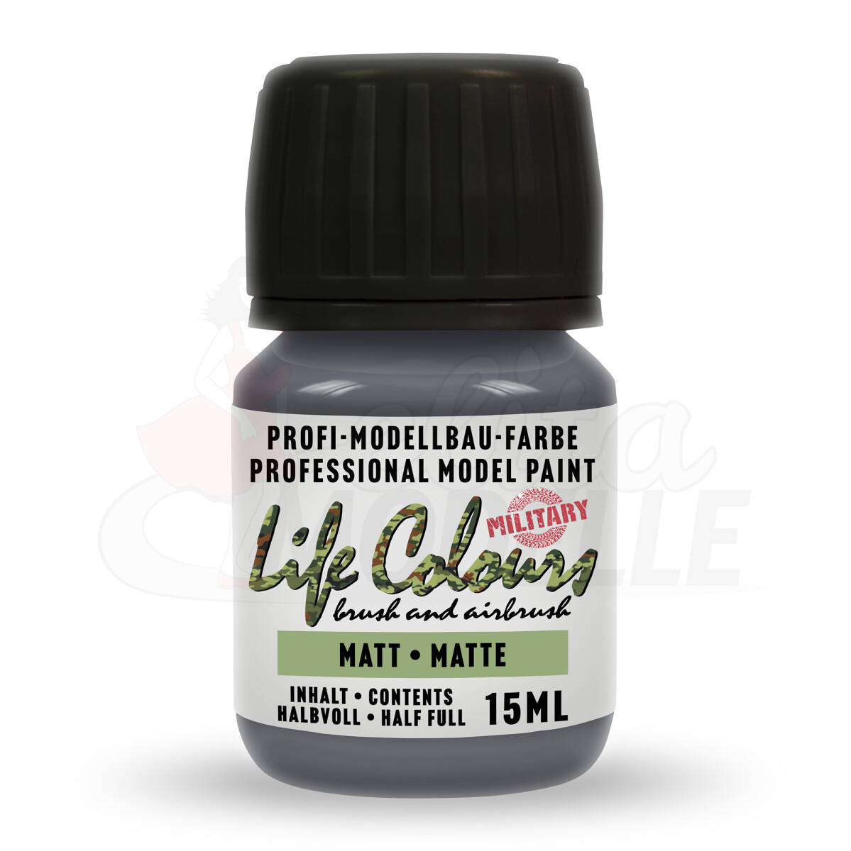 Modellbaufarbe FS 36118 Gunship Gray matt - Life Colours